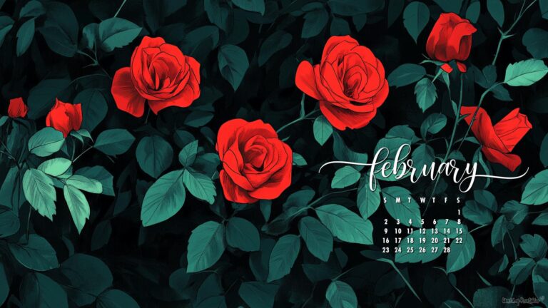 February Calendar Wallpaper | 230 Best Desktop & Phone Backgrounds