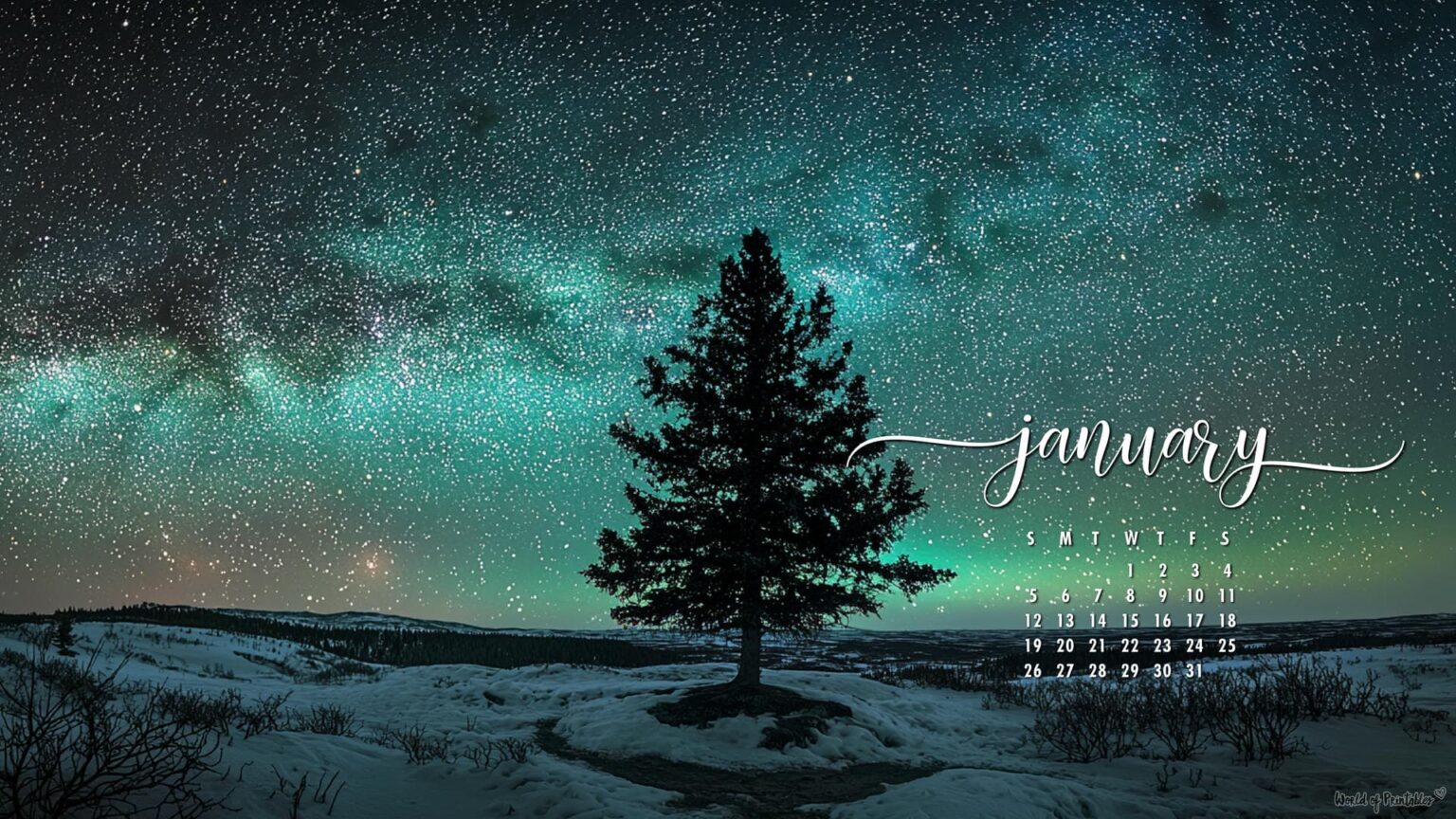 January Wallpaper | 200 Best Desktop & Phone Backgrounds - World of ...