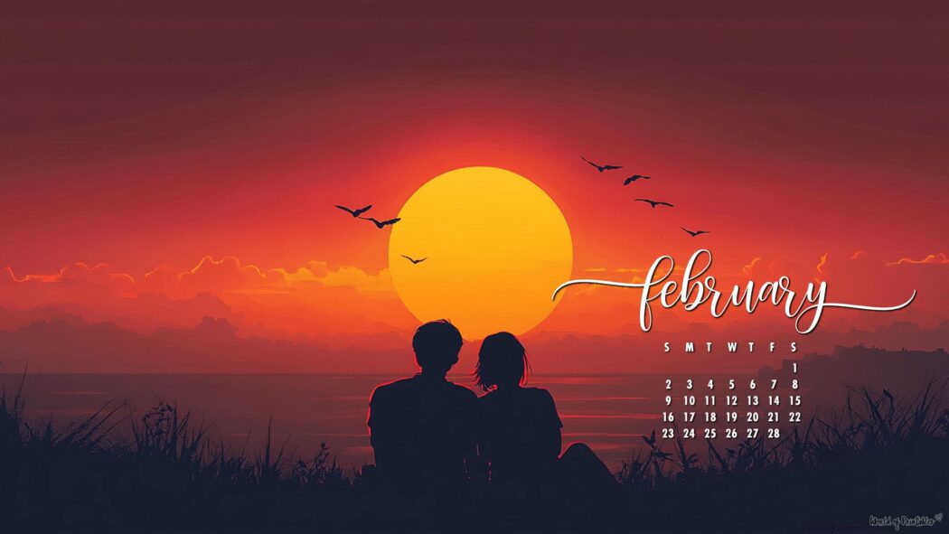 February Calendar Wallpaper | 230 Best Desktop & Phone Backgrounds