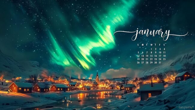 January Wallpaper | 200 Best Desktop & Phone Backgrounds - World of ...