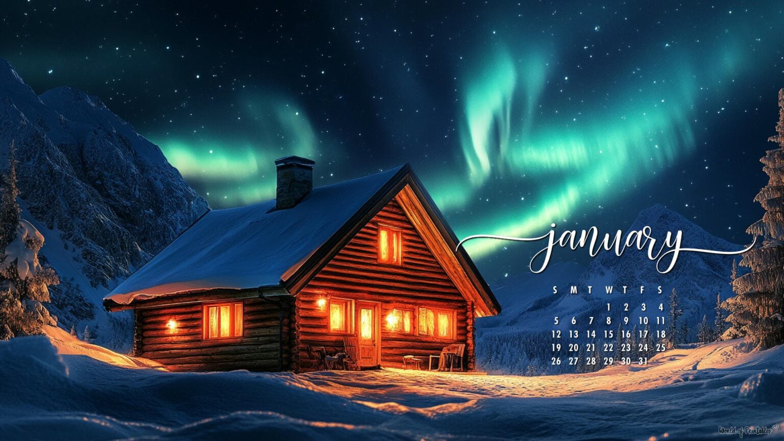 January Wallpaper | 200 Best Desktop & Phone Backgrounds - World of ...