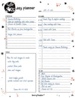 108 Cute Planner Pages To Print For Free - World of Printables