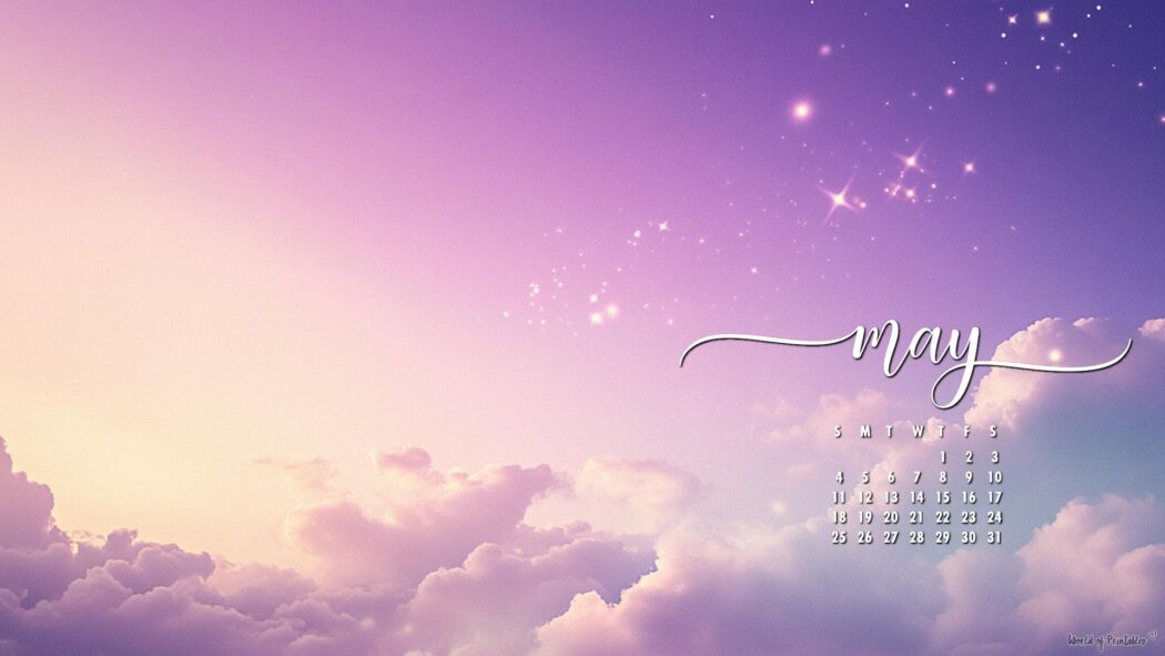 Free May 2025 Calendar Wallpapers