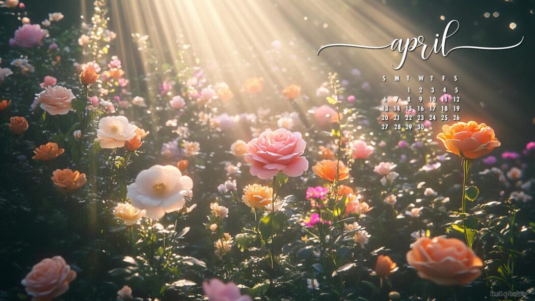 April Calendar Wallpaper | 125+ Best Desktop & Phone April Backgrounds