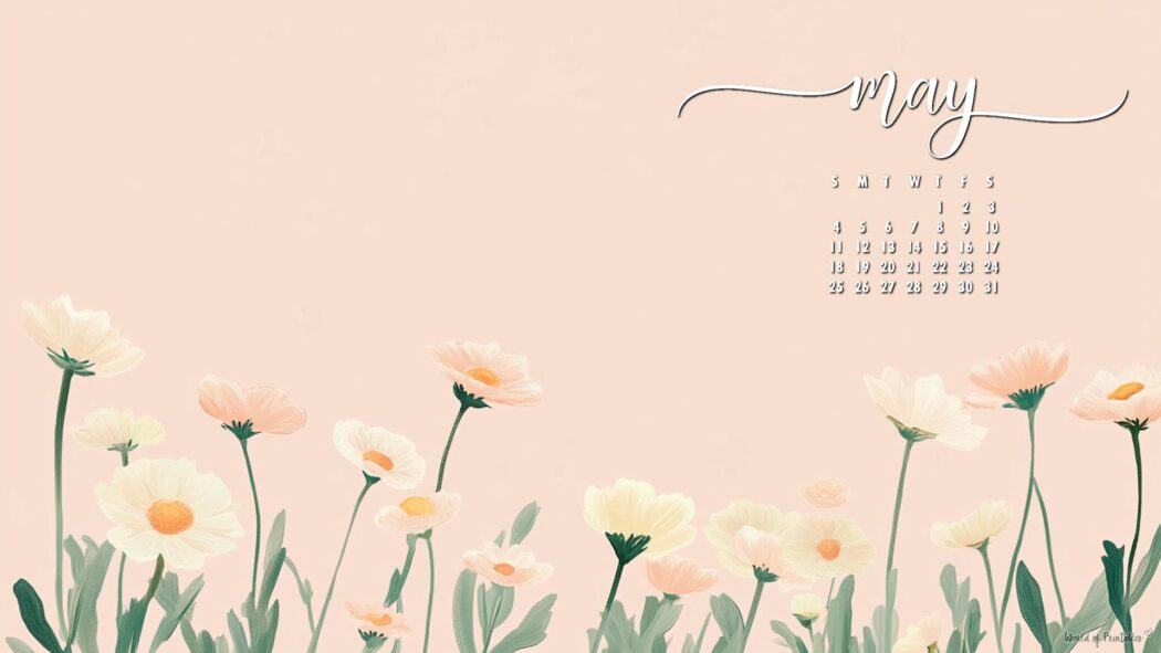 Free May 2025 Calendar Wallpapers