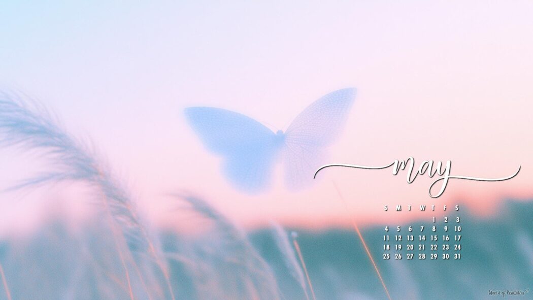 Free May 2025 Calendar Wallpapers