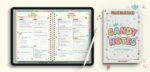 Candy Notes Digital Planner - World of Printables