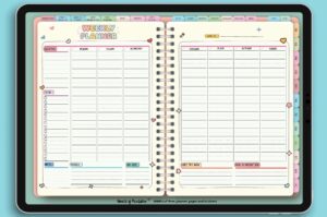 Candy Notes Digital Planner - World of Printables
