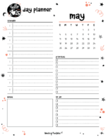 Free Printable May 2025 Planners - World of Printables