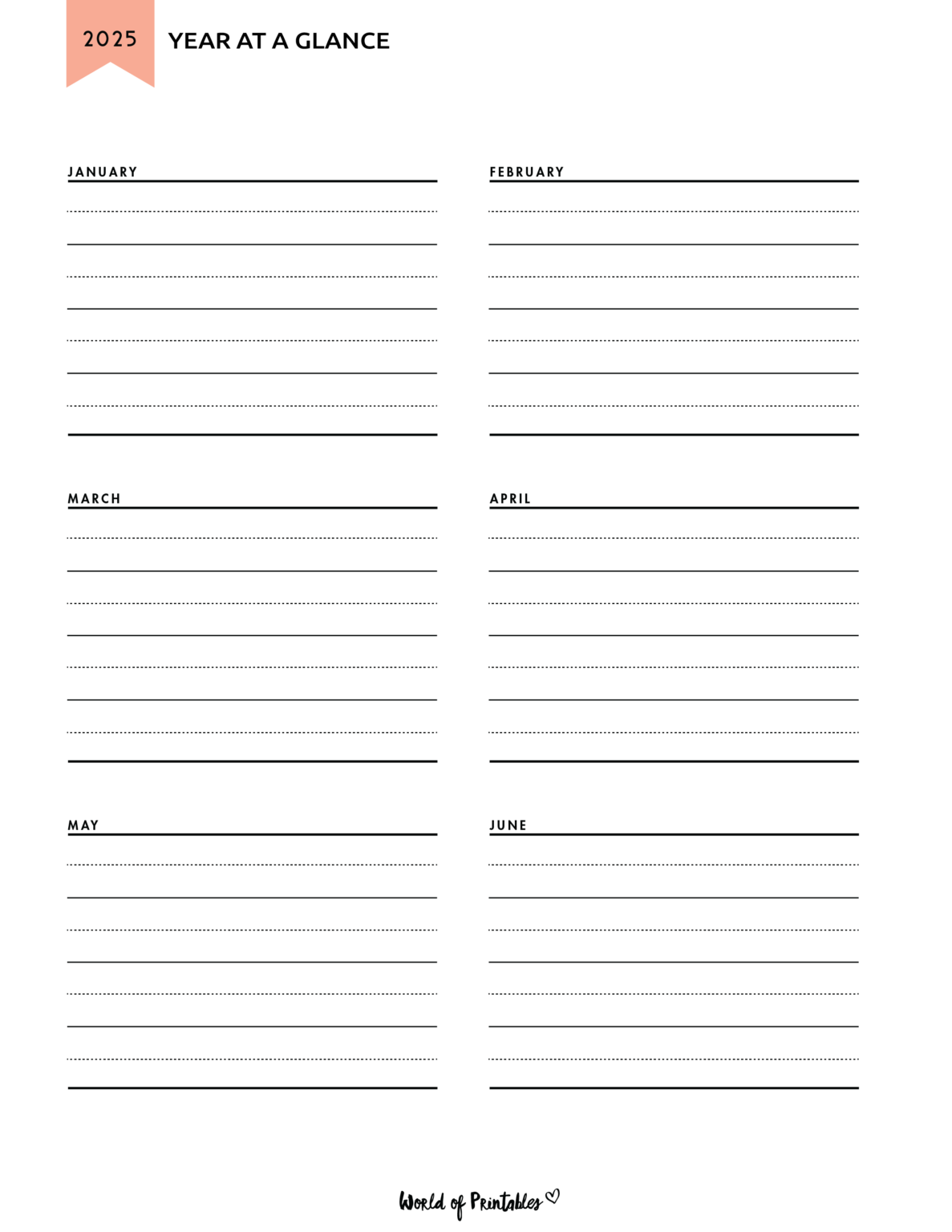 Free 2025 Planner - 65 Page Printable Planner | 4 Color Styles