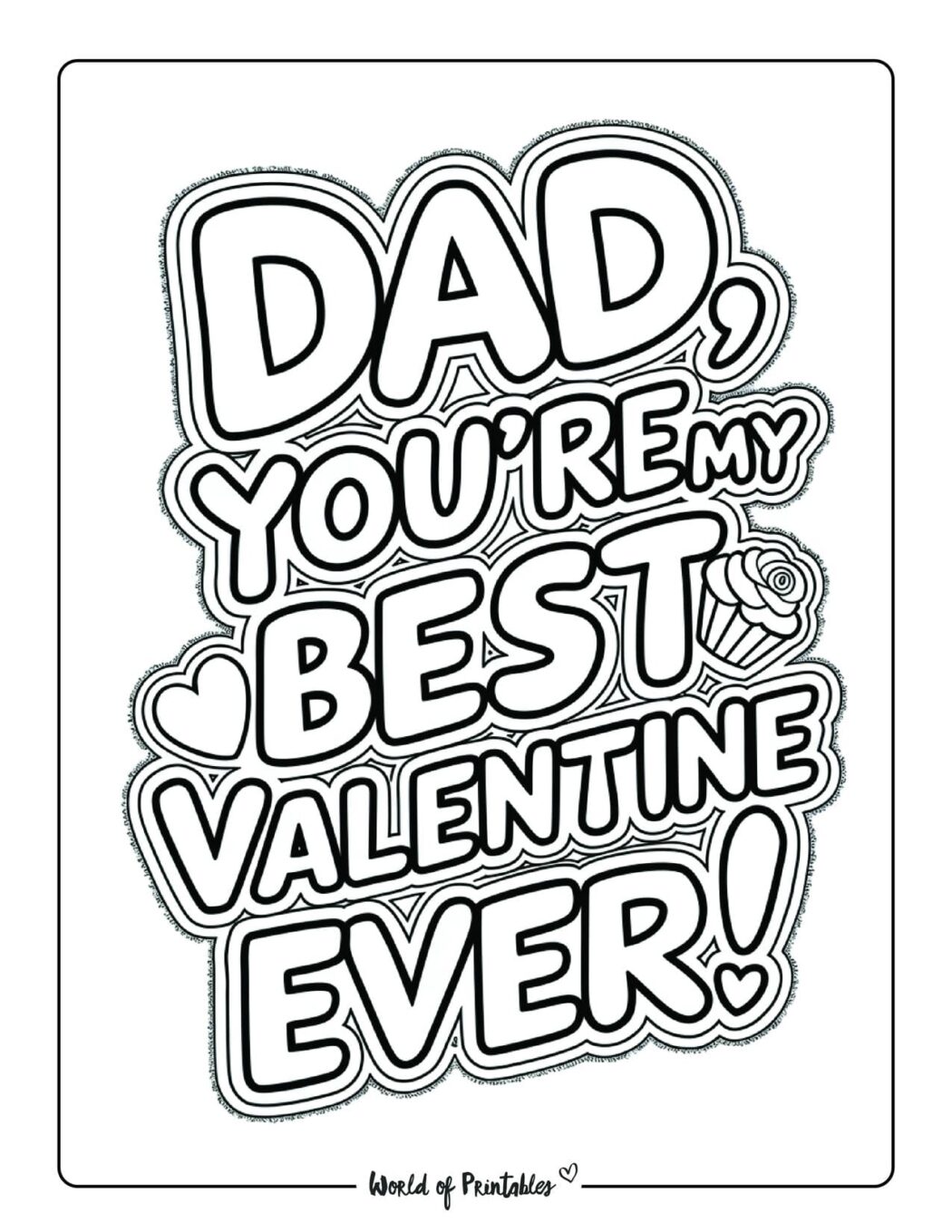 Valentines Day Coloring Pages - 160+ Free Printables To Color - World ...