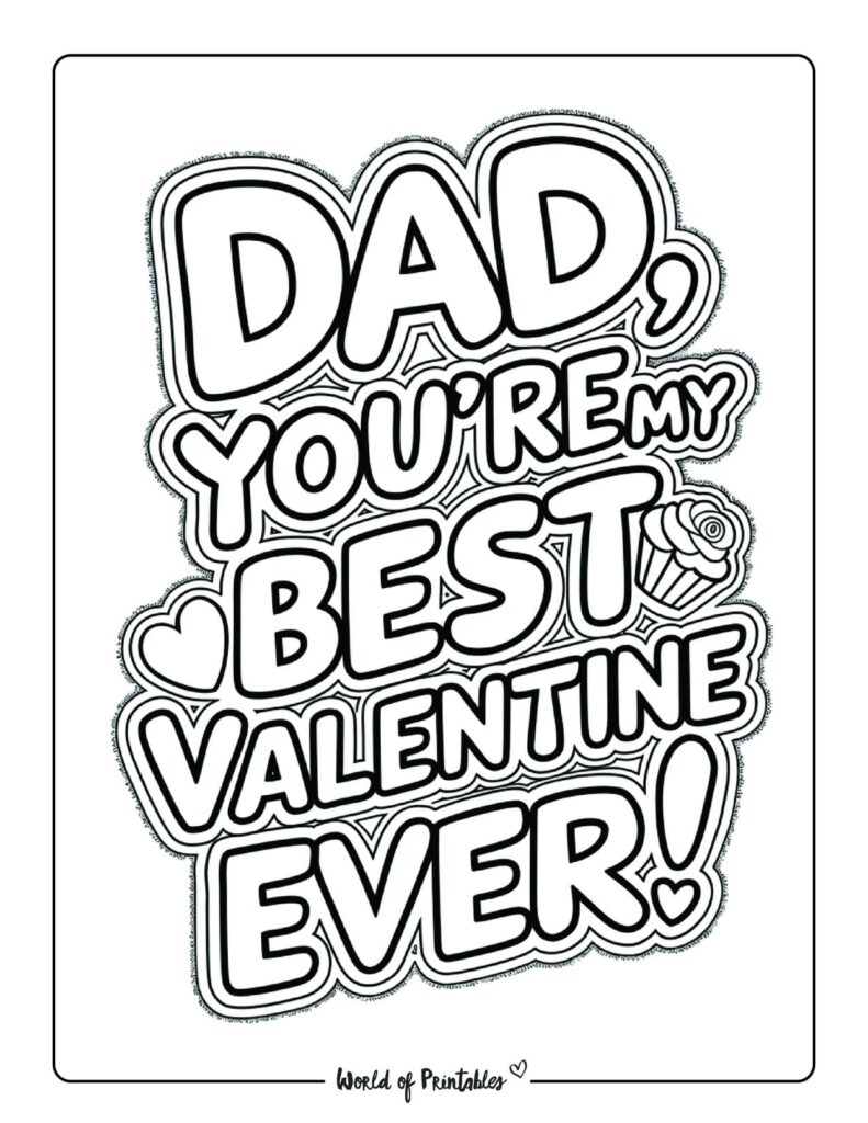Valentines Day Coloring Pages - 160+ Free Printables To Color - World ...