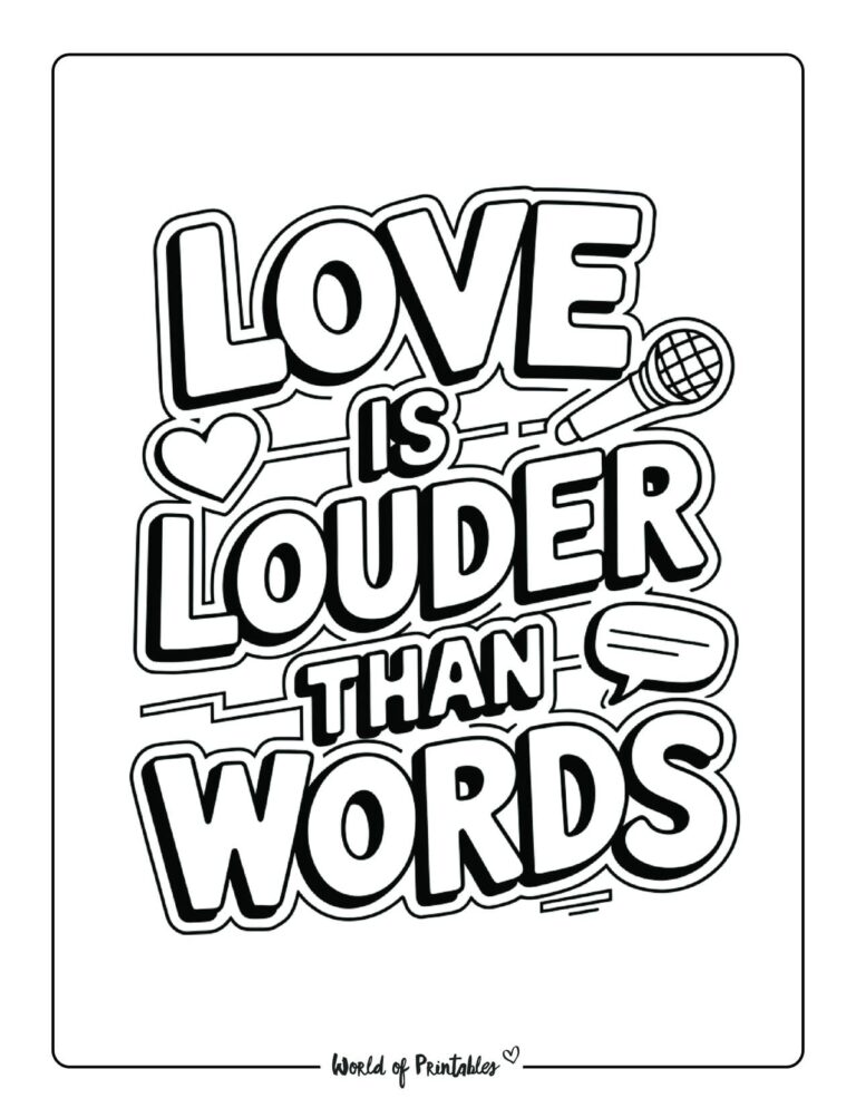 Valentines Day Coloring Pages - 160+ Free Printables To Color - World ...