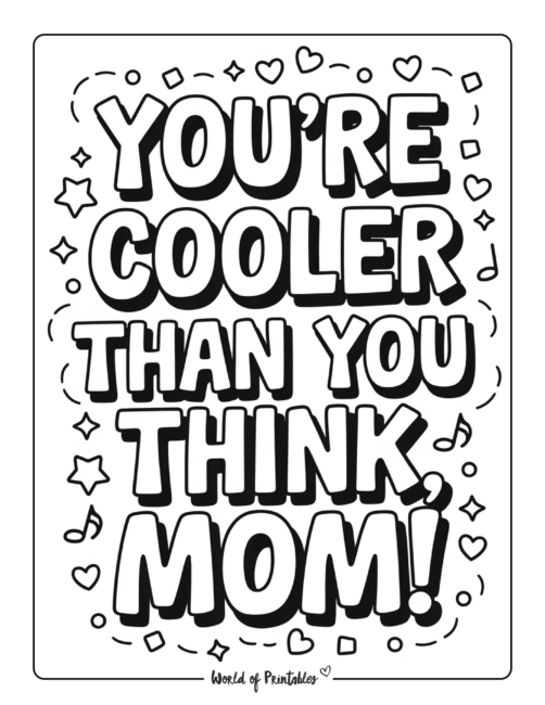 moms who think coloring pages