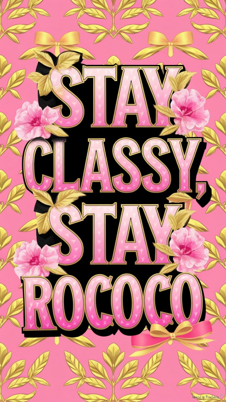 100+ Gorgeous Rococo Phone Wallpapers to Add Elegance to Your Screen