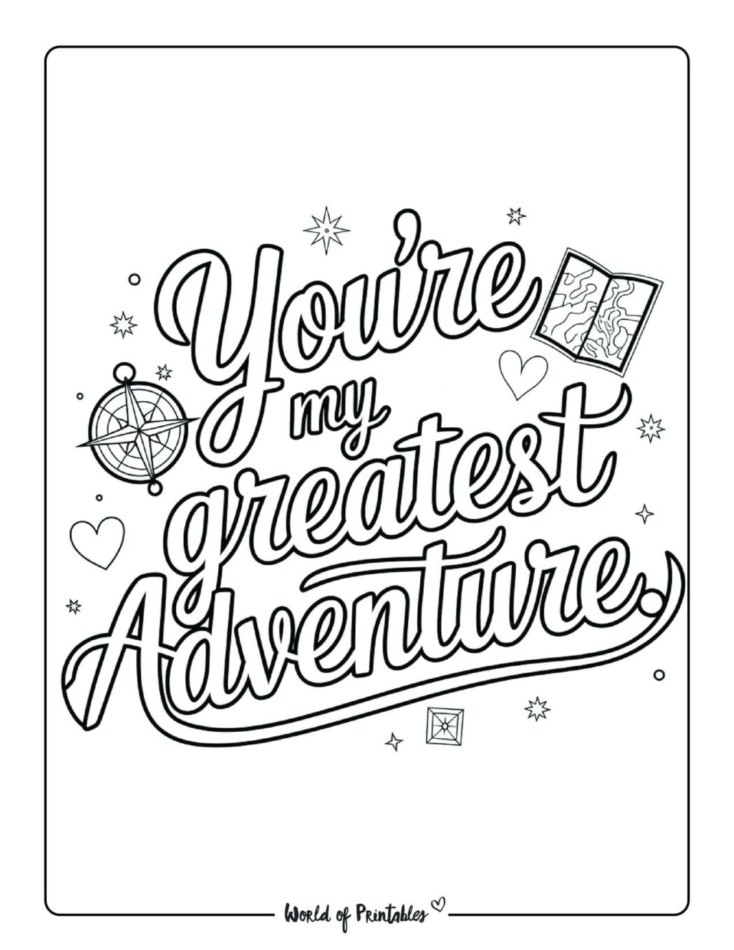 Valentines Day Coloring Pages - 160+ Free Printables To Color - World ...