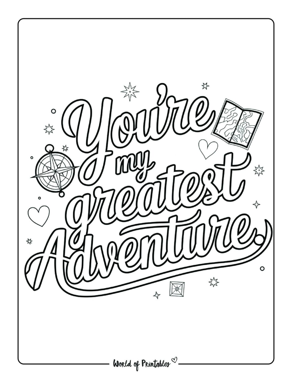 Valentines Day Coloring Pages - 160+ Free Printables To Color - World ...