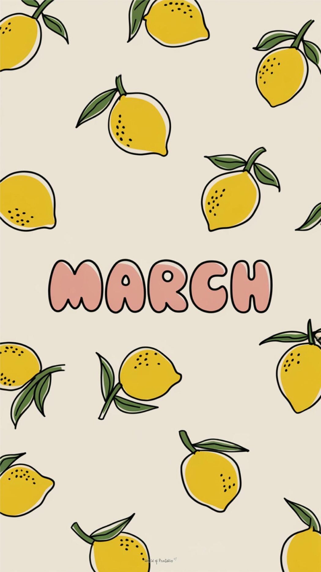 Hello March | 90 Aesthetic Wallpapers For Your Phone This Spring