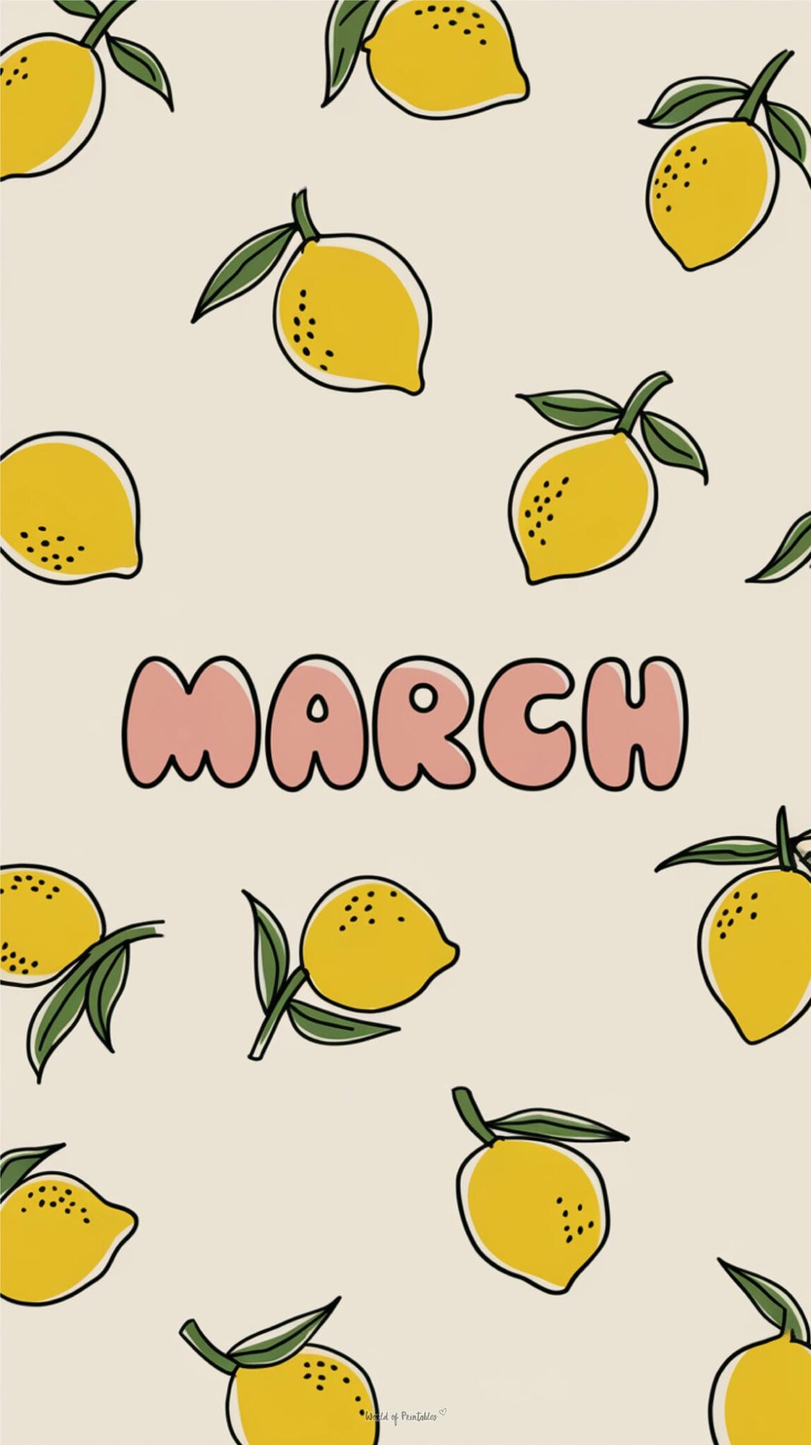 Hello March | 90 Aesthetic Wallpapers For Your Phone This Spring
