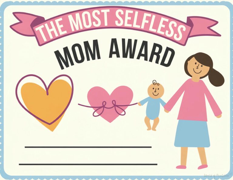 Printable Mother's Day Certificates - World of Printables