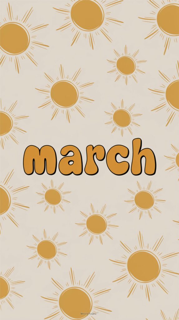 Hello March | 90 Aesthetic Wallpapers For Your Phone This Spring