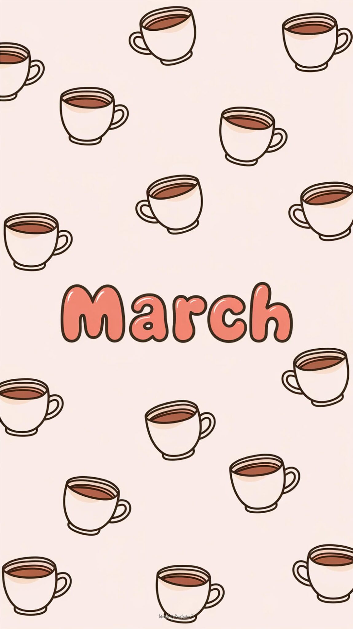 Hello March | 90 Aesthetic Wallpapers For Your Phone This Spring