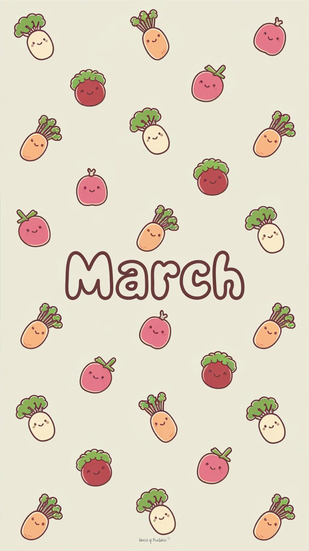 Hello March | 90 Aesthetic Wallpapers For Your Phone This Spring