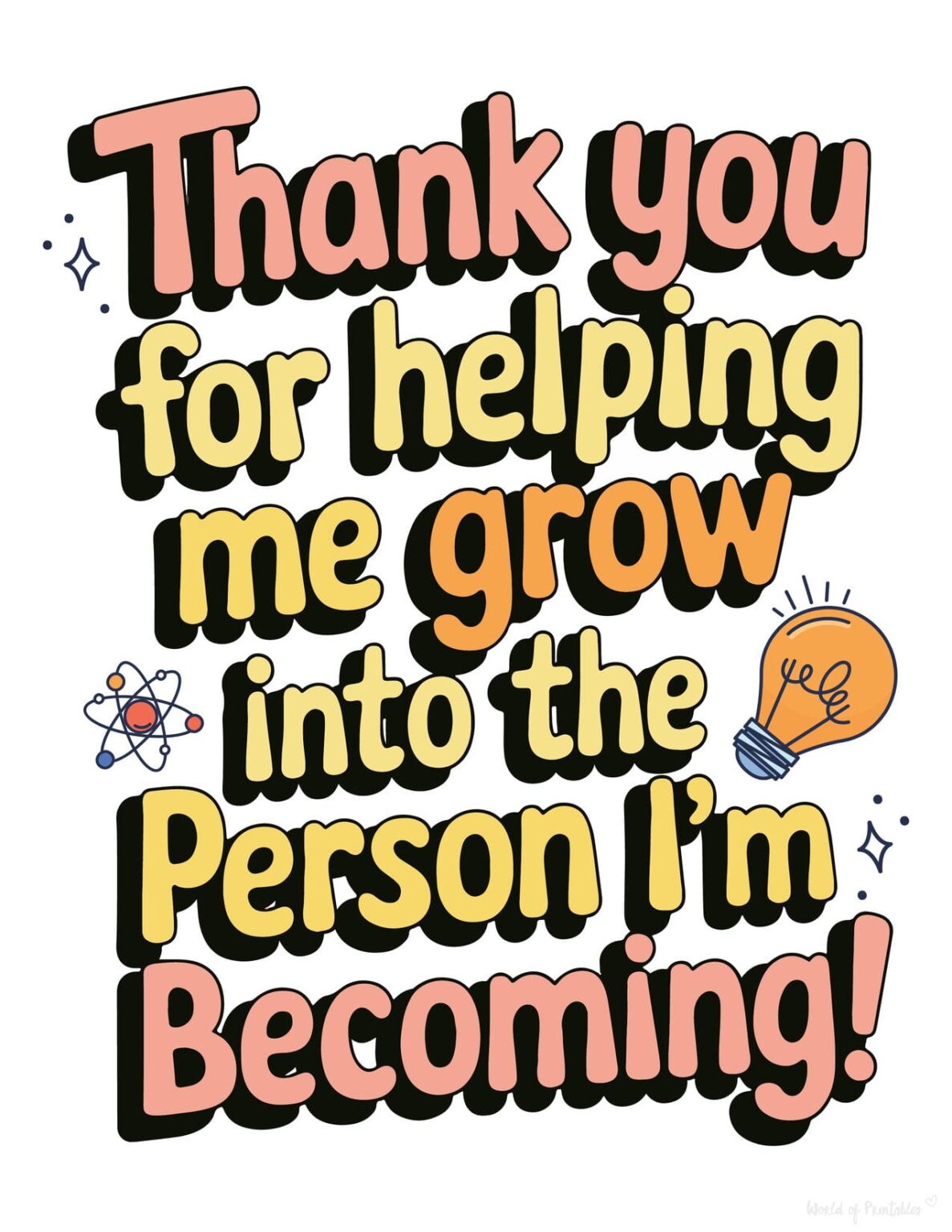 45+ Teacher Appreciation Cards To Print - World of Printables