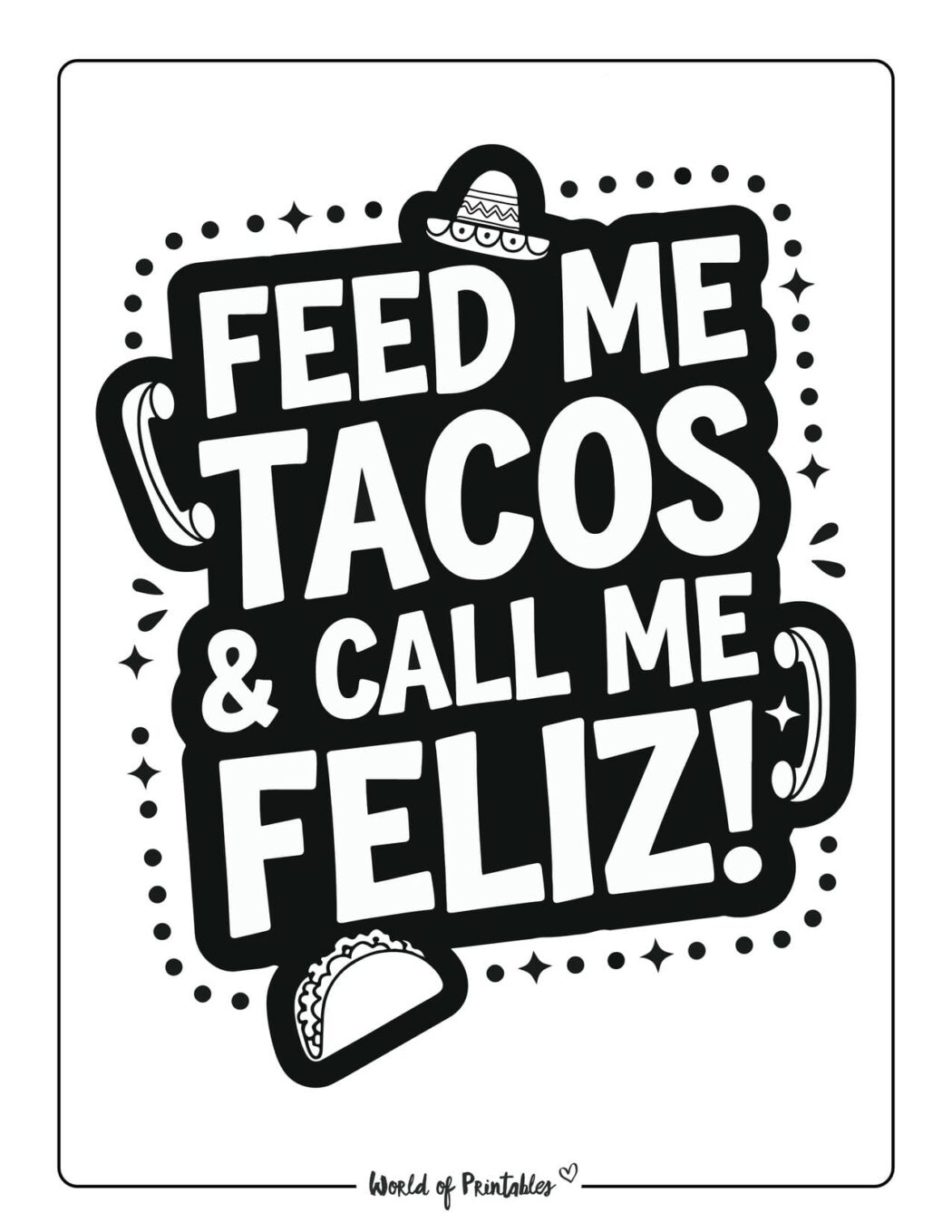 Cinco de Mayo Coloring Pages – Fun & Festive Printables! - World of ...