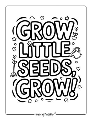 Spring Coloring Pages - World of Printables