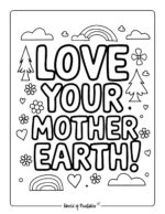 Earth Day Coloring Pages – Fun & Educational! - World of Printables