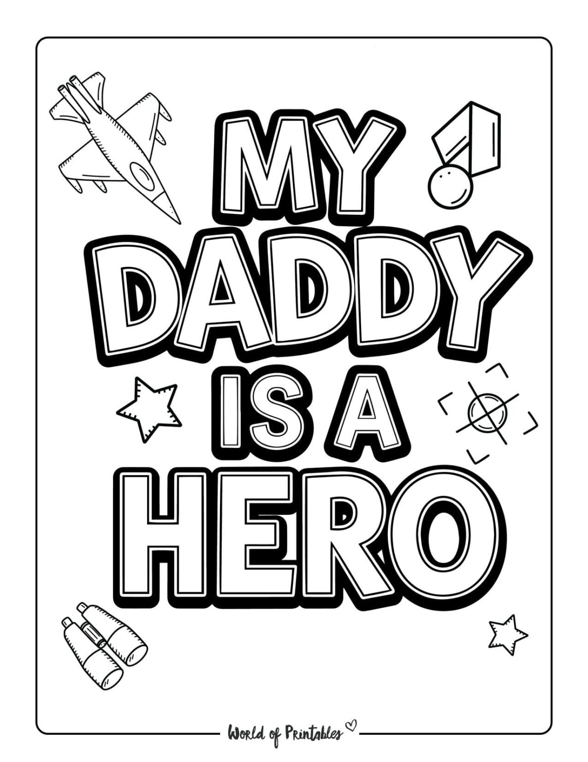 Memorial Day Coloring Pages – Honor & Remember Our Heroes - World of ...