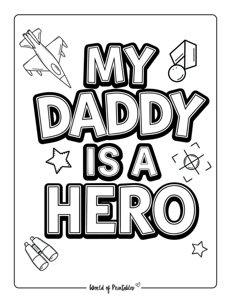 Memorial Day Coloring Pages – Honor & Remember Our Heroes - World of ...