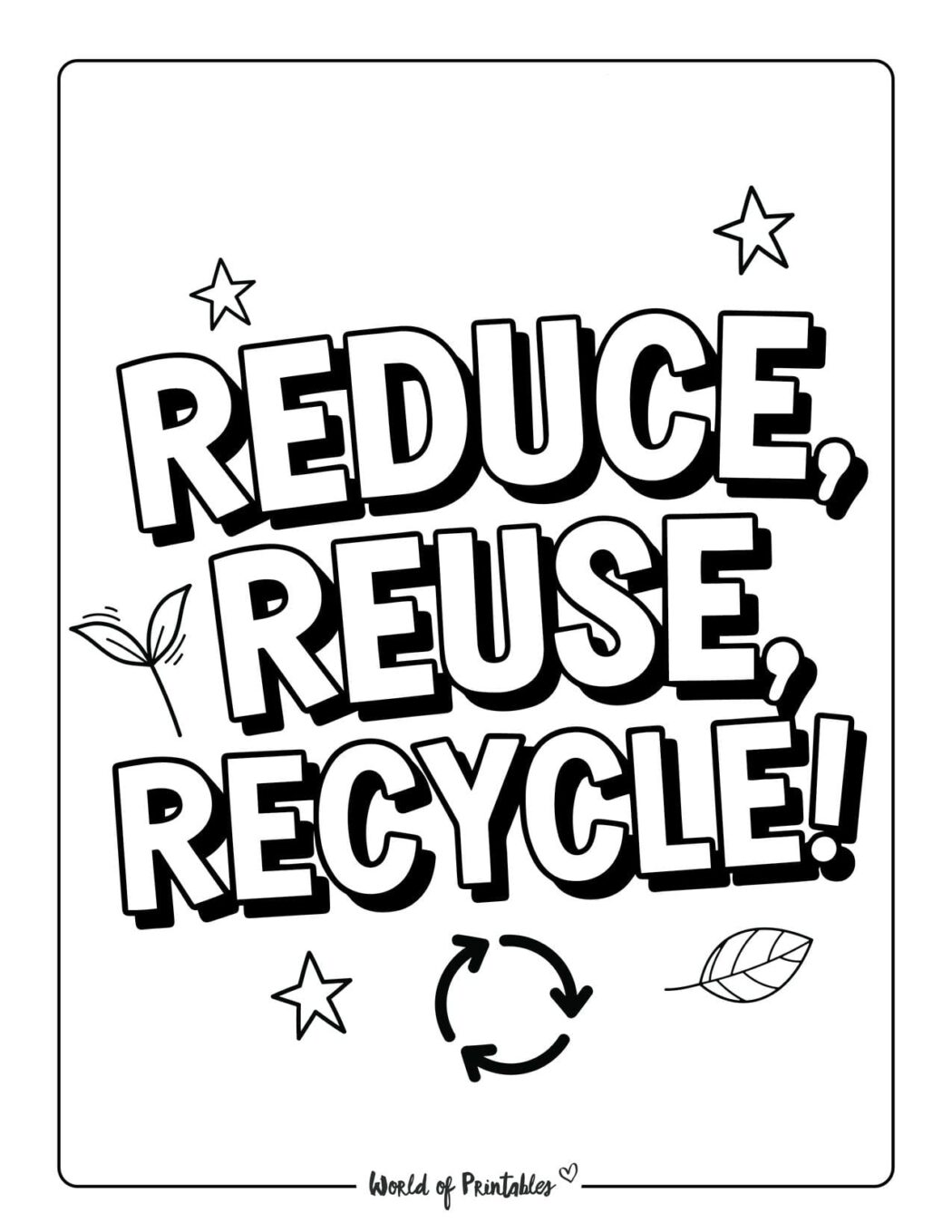 Earth Day Coloring Pages – Fun & Educational! - World of Printables