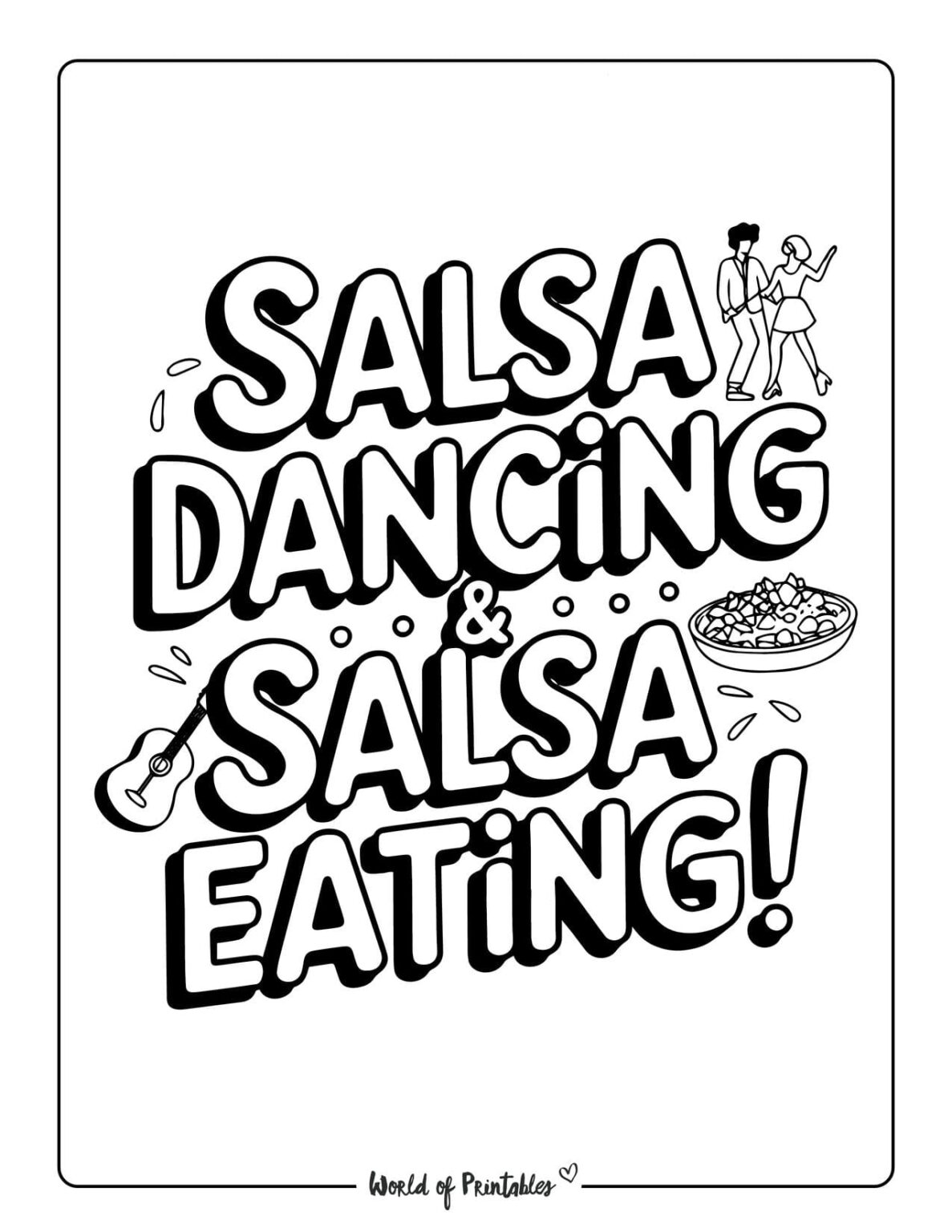 Cinco de Mayo Coloring Pages – Fun & Festive Printables! - World of ...