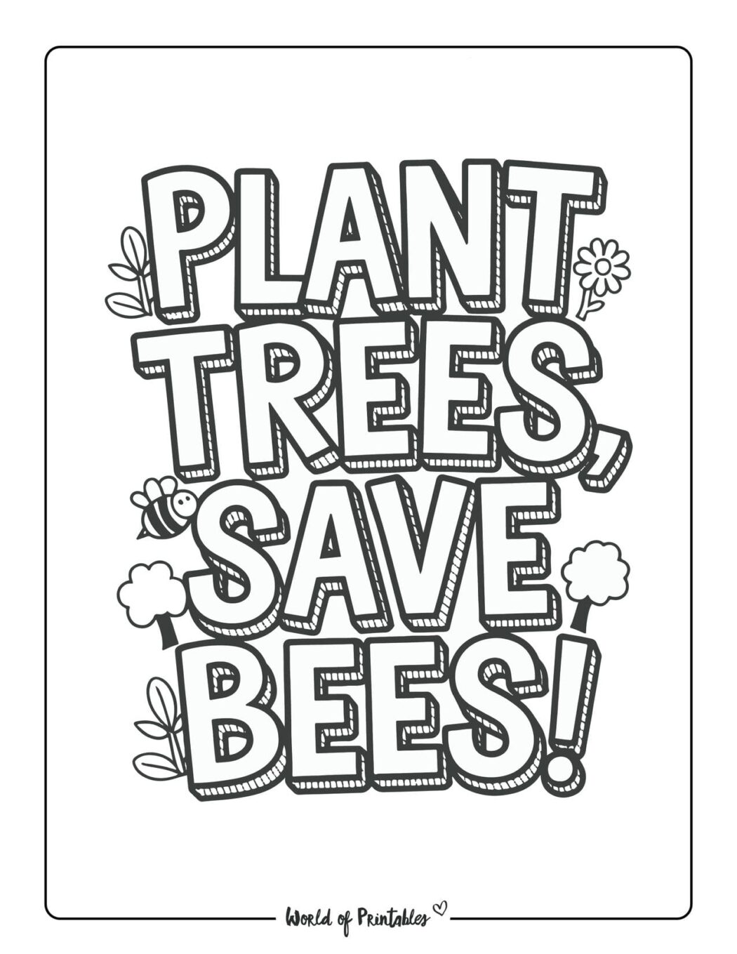 Earth Day Coloring Pages – Fun & Educational! - World of Printables