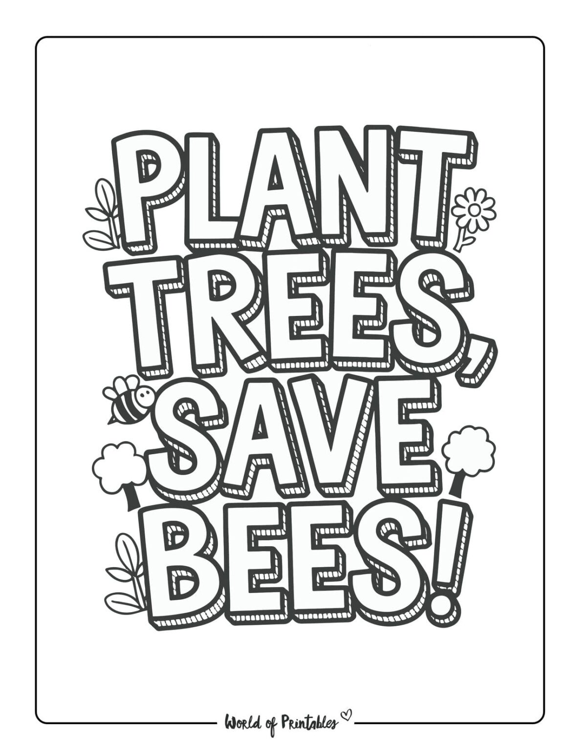 Earth Day Coloring Pages – Fun & Educational! - World of Printables