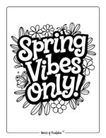 Spring Coloring Pages - World of Printables