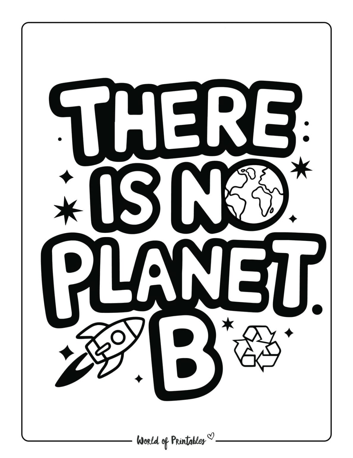Earth Day Coloring Pages – Fun & Educational! - World of Printables