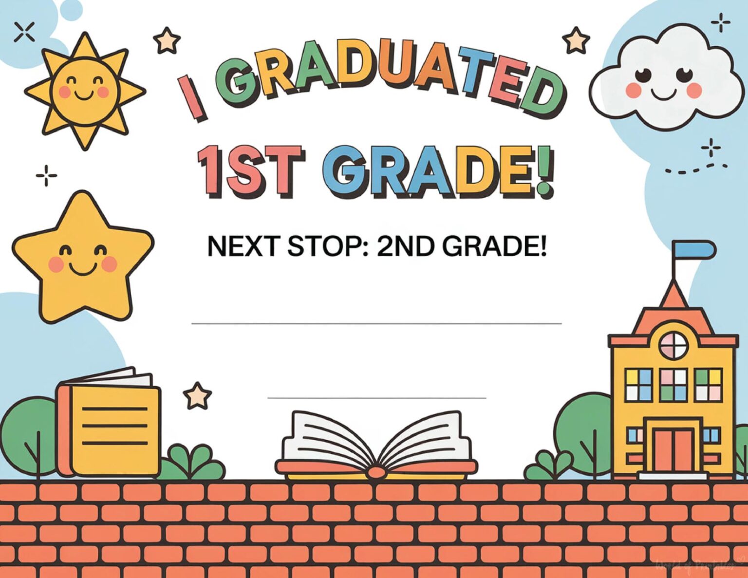 Graduation Certificates – From Preschool to High School! - World of ...
