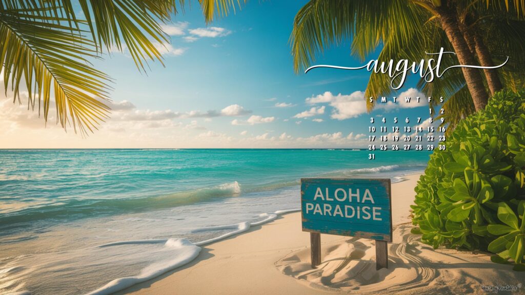 August Calendar Wallpaper - 50+ Free Desktop & Phone Backgrounds