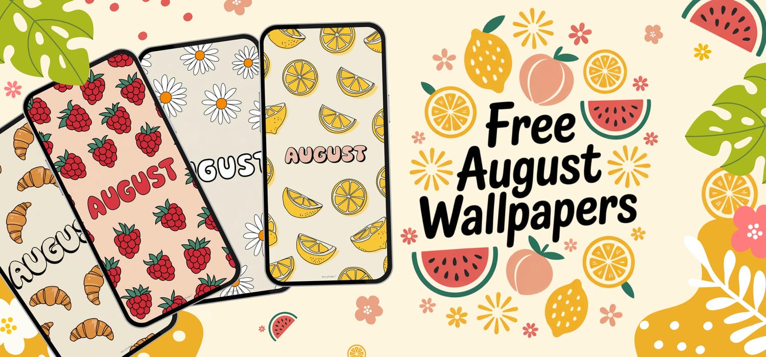 60 Aesthetic August Phone Wallpapers to Brighten Your Summer