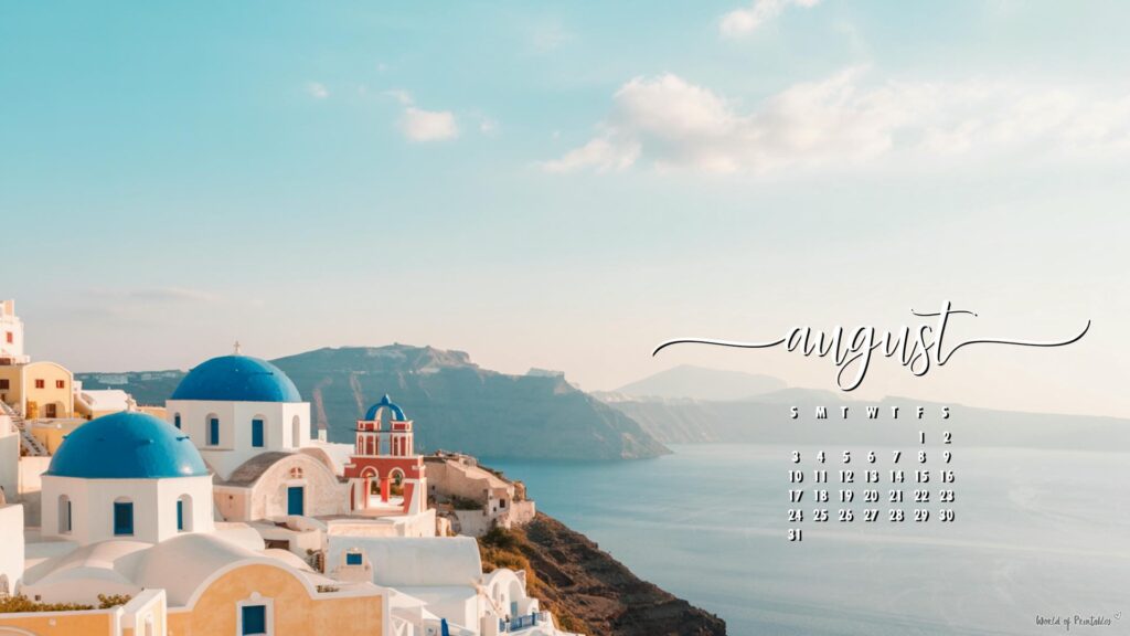 August Calendar Wallpaper - 50+ Free Desktop & Phone Backgrounds