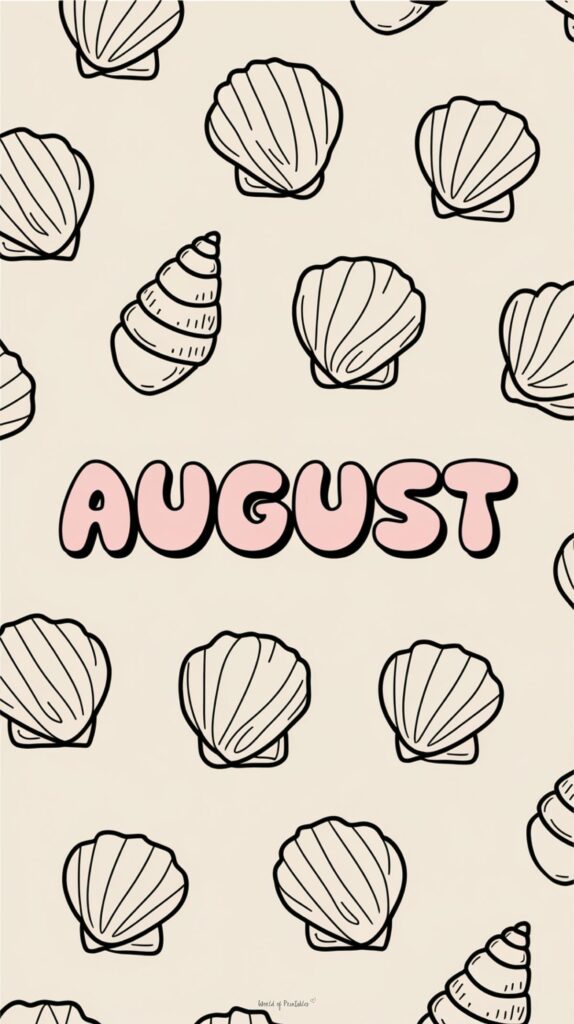 60 Aesthetic August Phone Wallpapers to Brighten Your Summer
