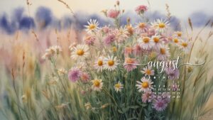 August Calendar Wallpaper - 50+ Free Desktop & Phone Backgrounds