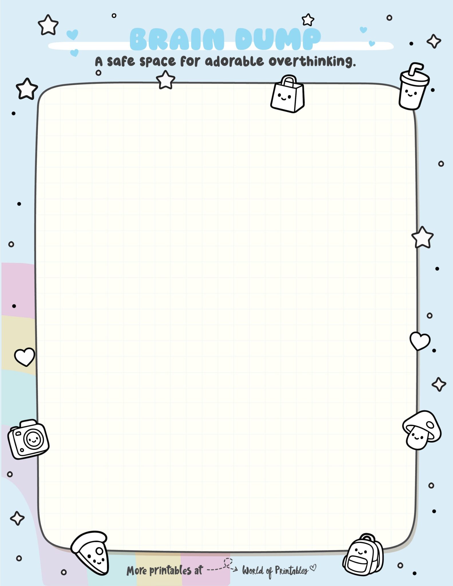 Brain Dump Templates - World of Printables