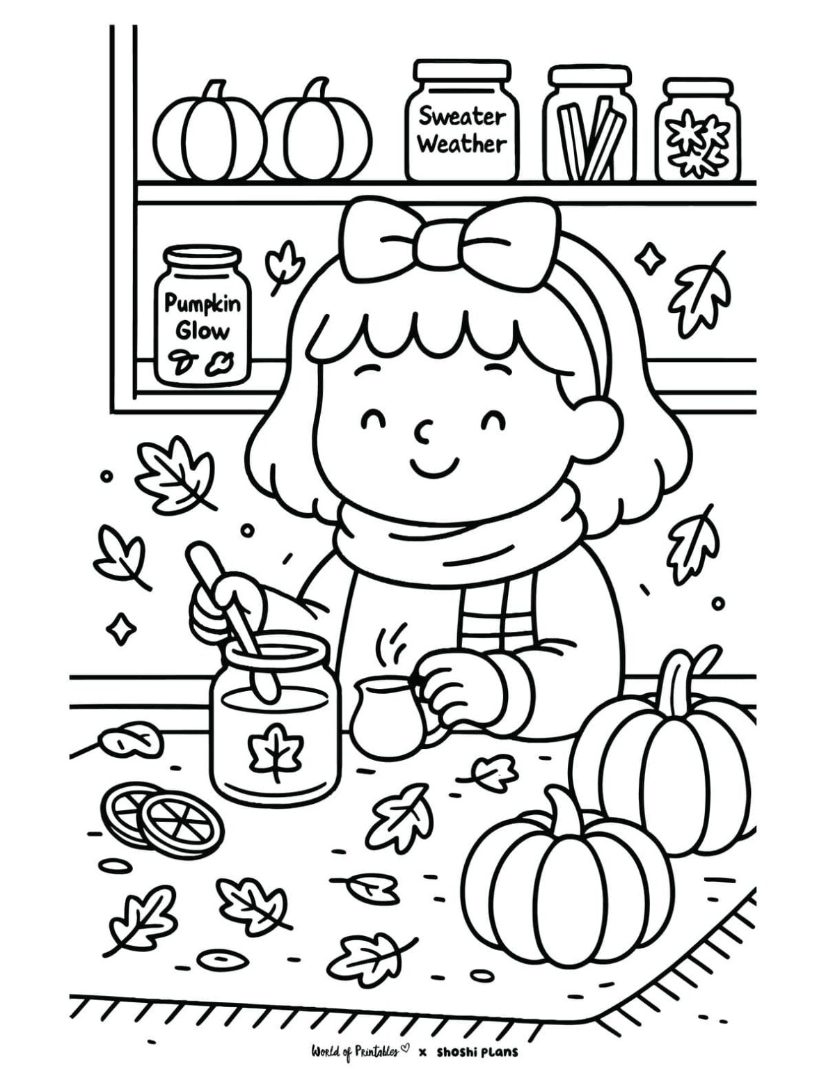 A Fall Coloring Book That’s Actually Worth Downloading - World of ...