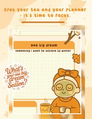 Cute Printable Fall Planner: 45+ Pages of Pumpkin-Spiced Goodness ...
