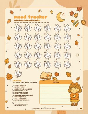 Cute Printable Fall Planner: 45+ Pages of Pumpkin-Spiced Goodness ...