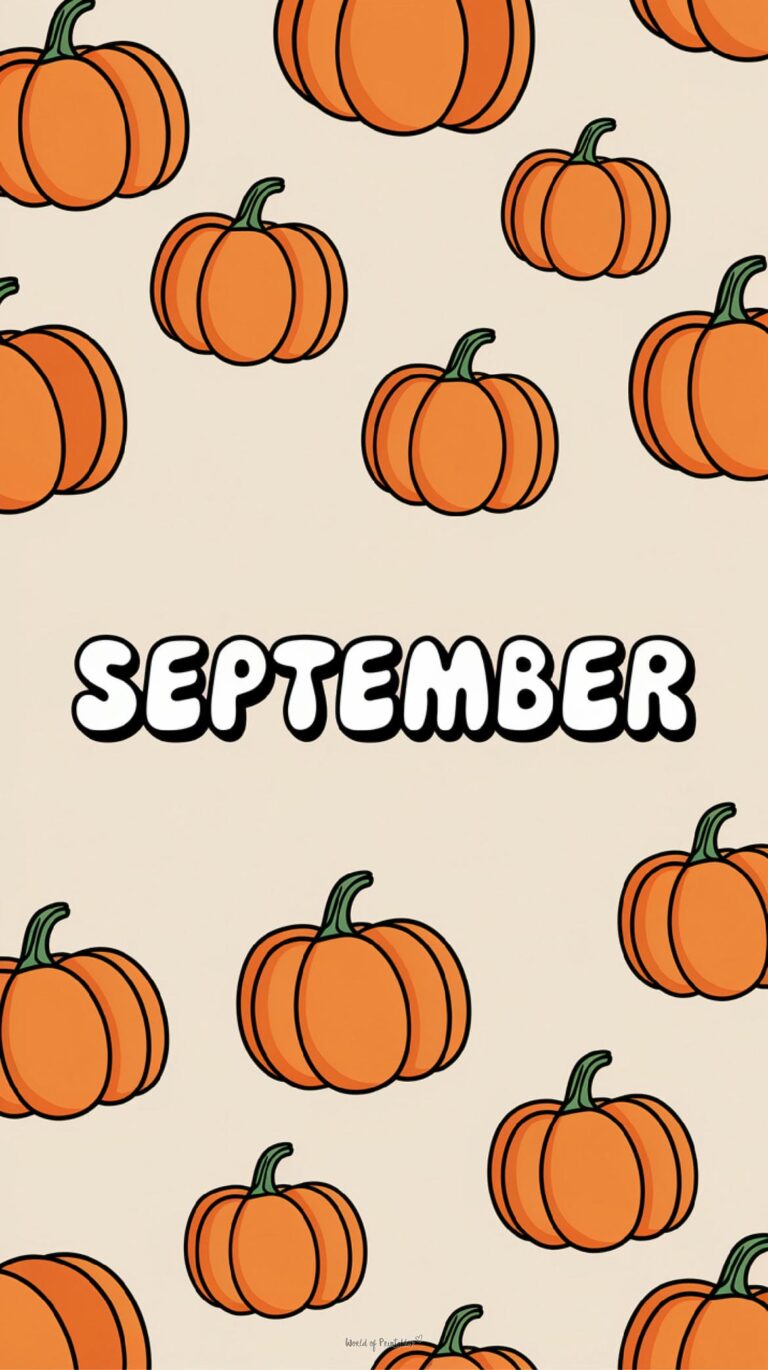 45 September Phone Wallpapers – Cute, Cozy & Totally Free!